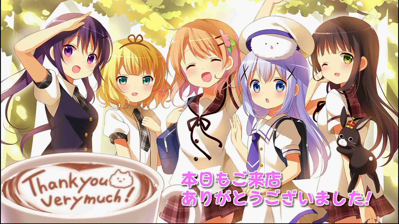 GochiUsa Wallpapers - Wallpaper Cave