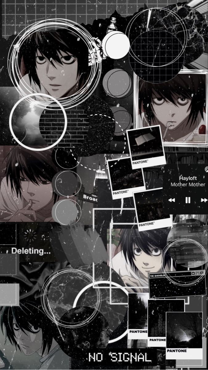 L Death Note Aesthetic Wallpapers - Wallpaper Cave