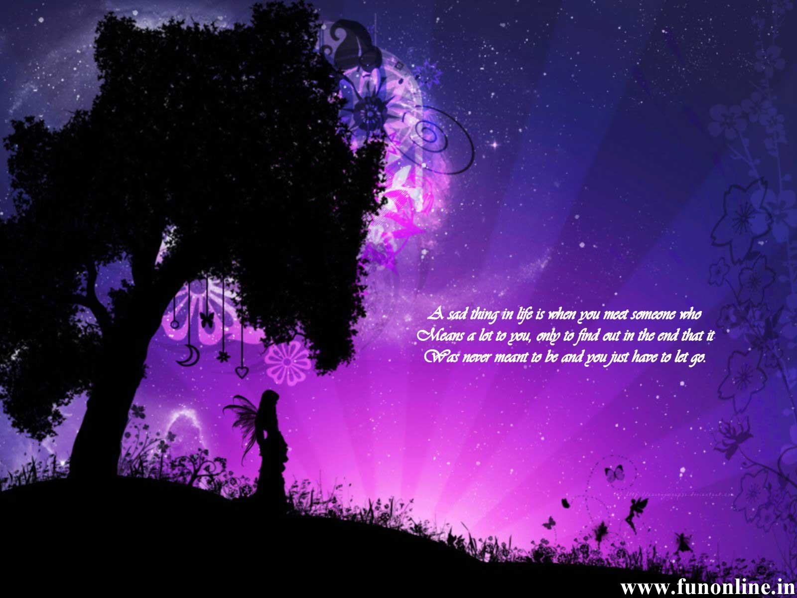 Purple Sad Wallpapers - Wallpaper Cave