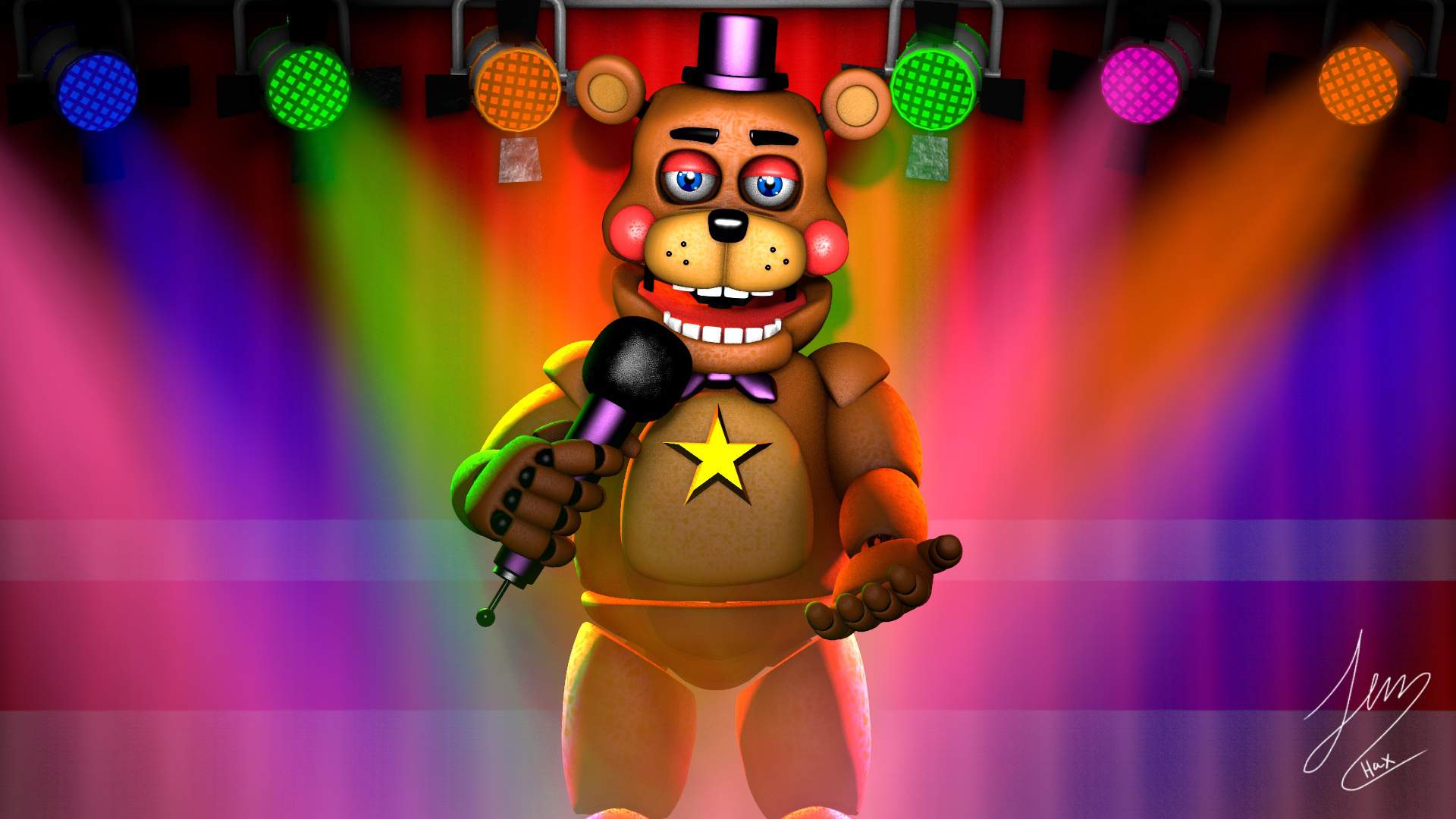 FNAF Rockstar Wallpapers - Wallpaper Cave