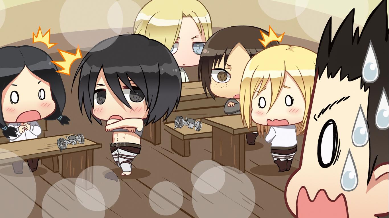 AOT Chibi Wallpapers - Wallpaper Cave