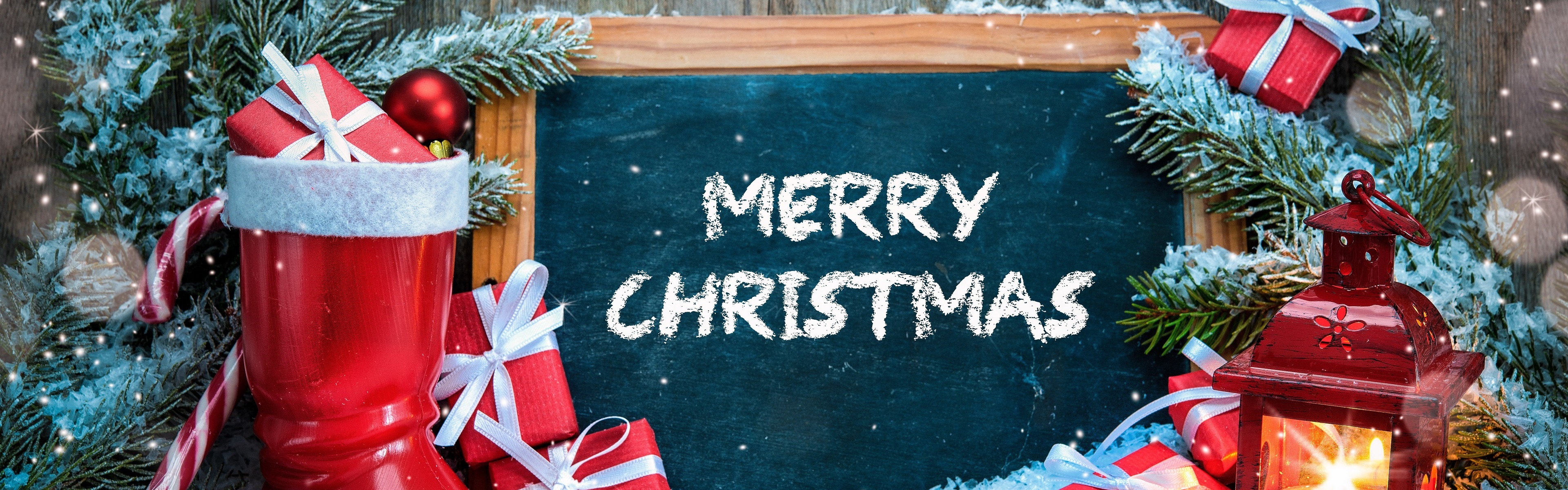 Panorama Christmas Wallpapers - Wallpaper Cave