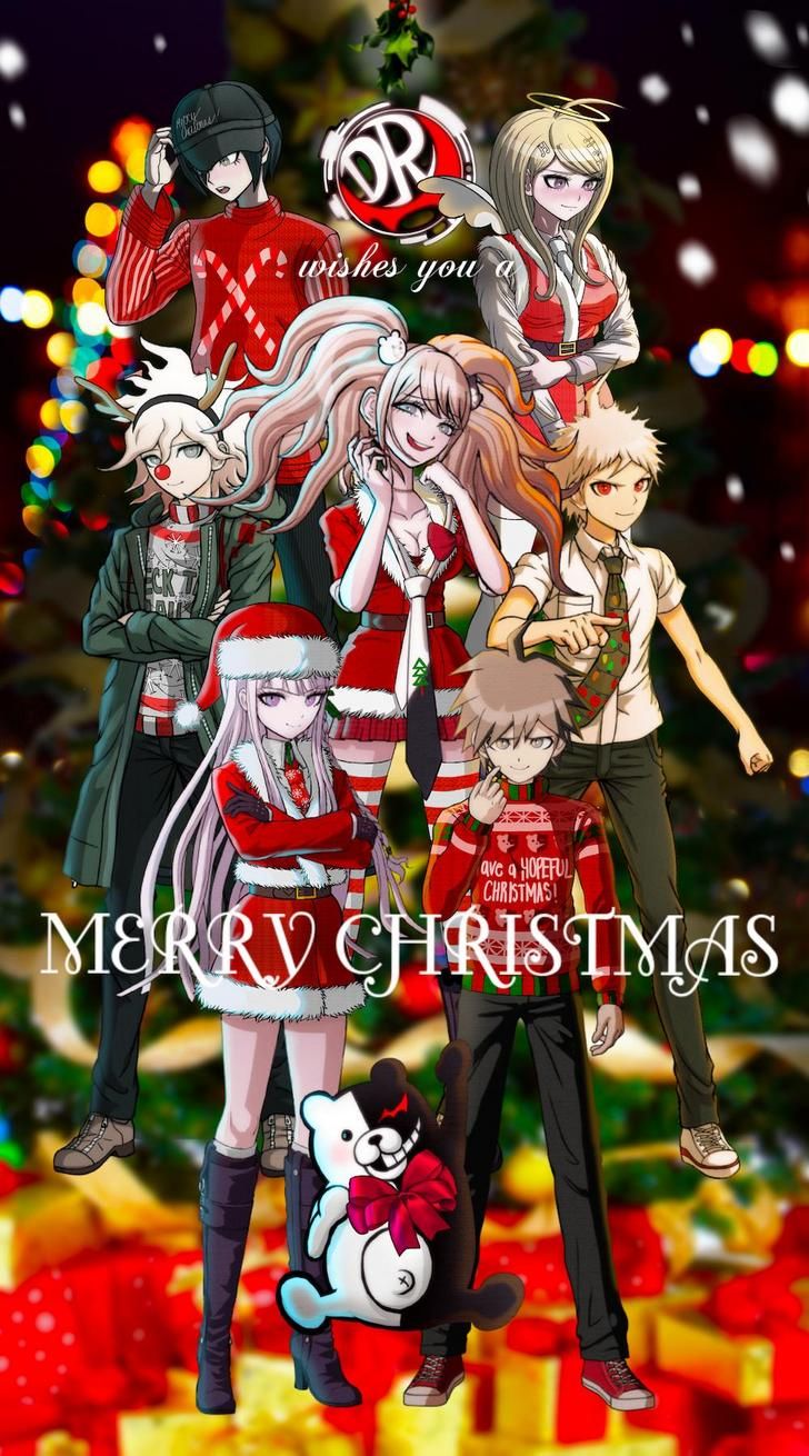 Anime Christmas Characters Wallpapers - Wallpaper Cave