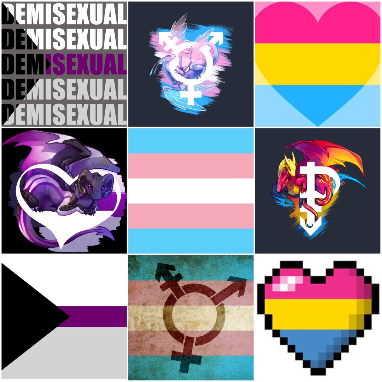 Panromantic Demisexual Wallpapers Wallpaper Cave