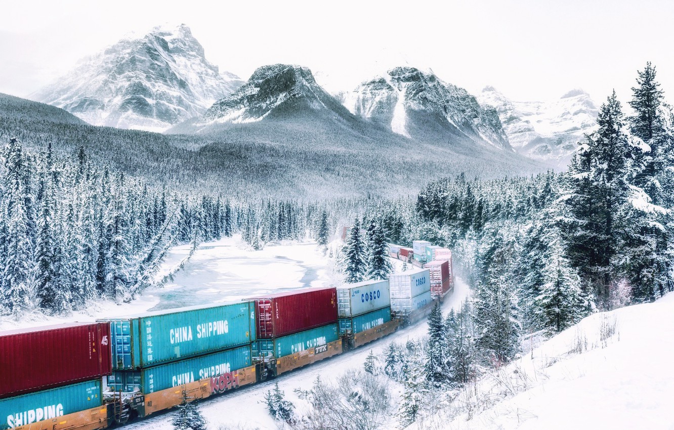 Winter Snow Train Wallpapers - Wallpaper Cave