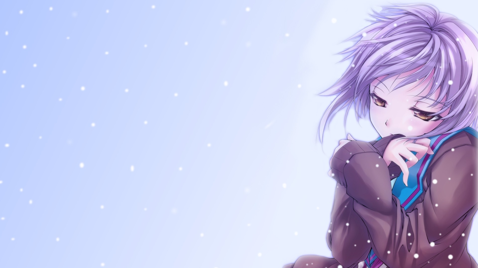 Winter Anime Art Wallpapers - Wallpaper Cave