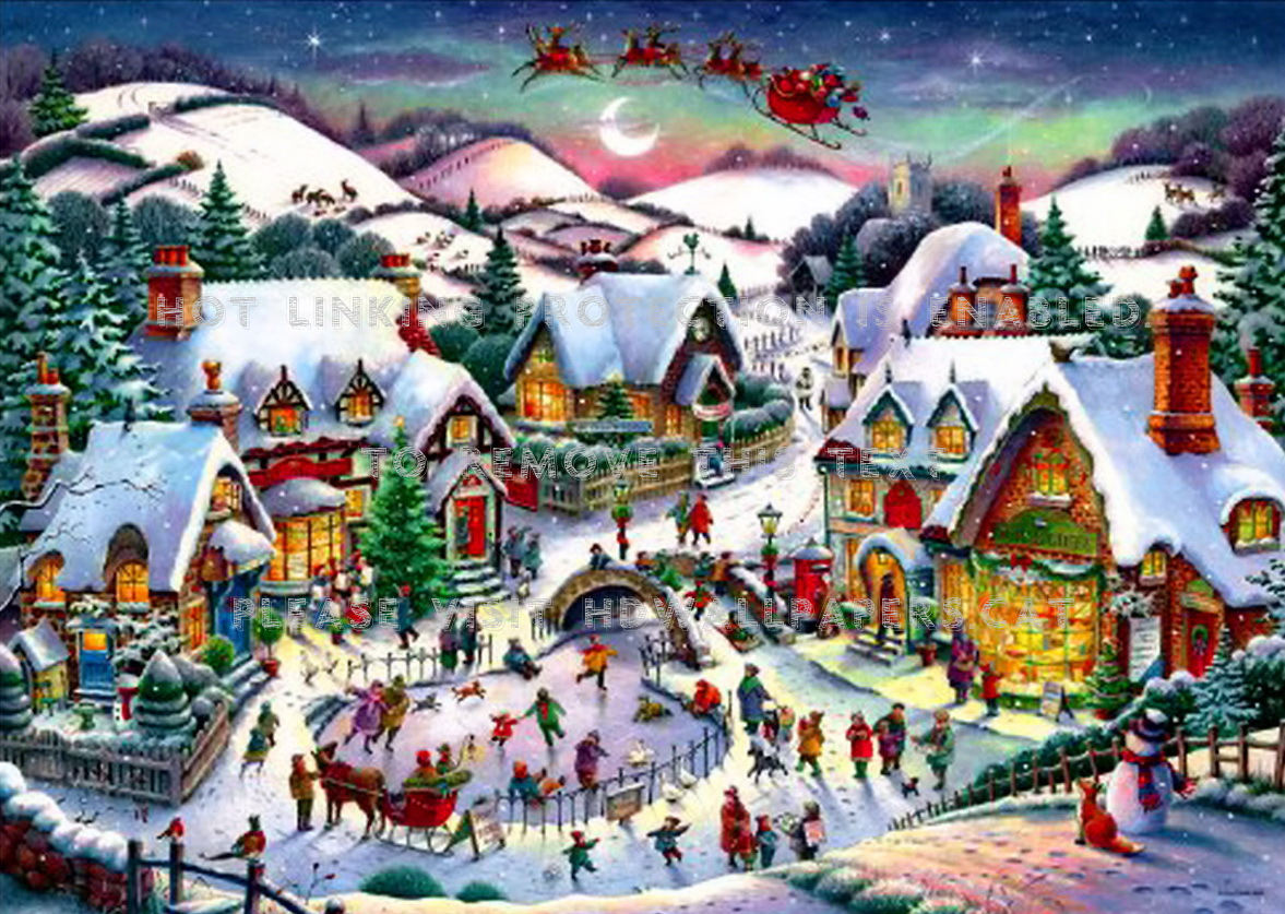 Christmas View Wallpapers - Wallpaper Cave