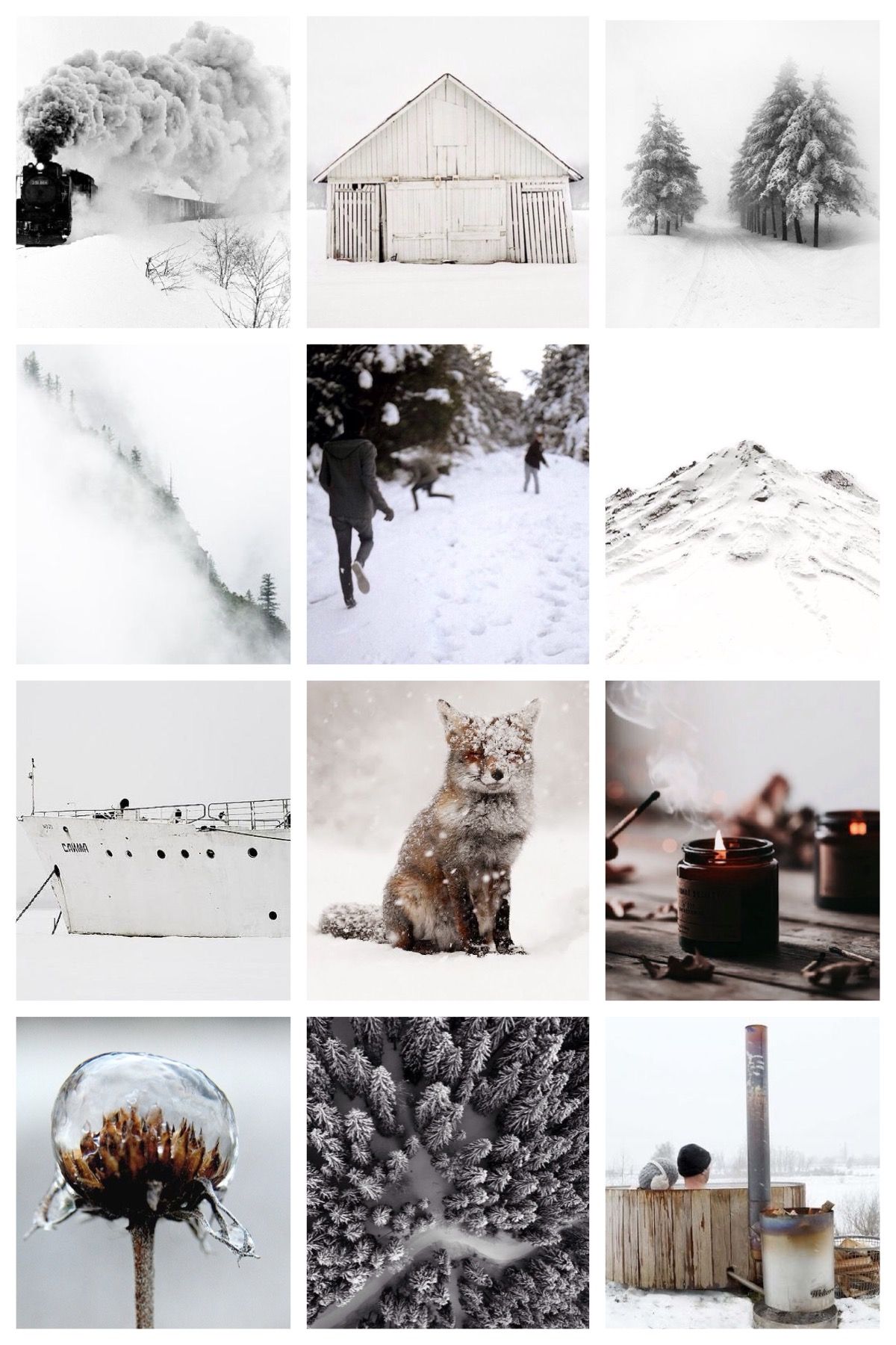 Winter Moodboard Wallpapers - Wallpaper Cave