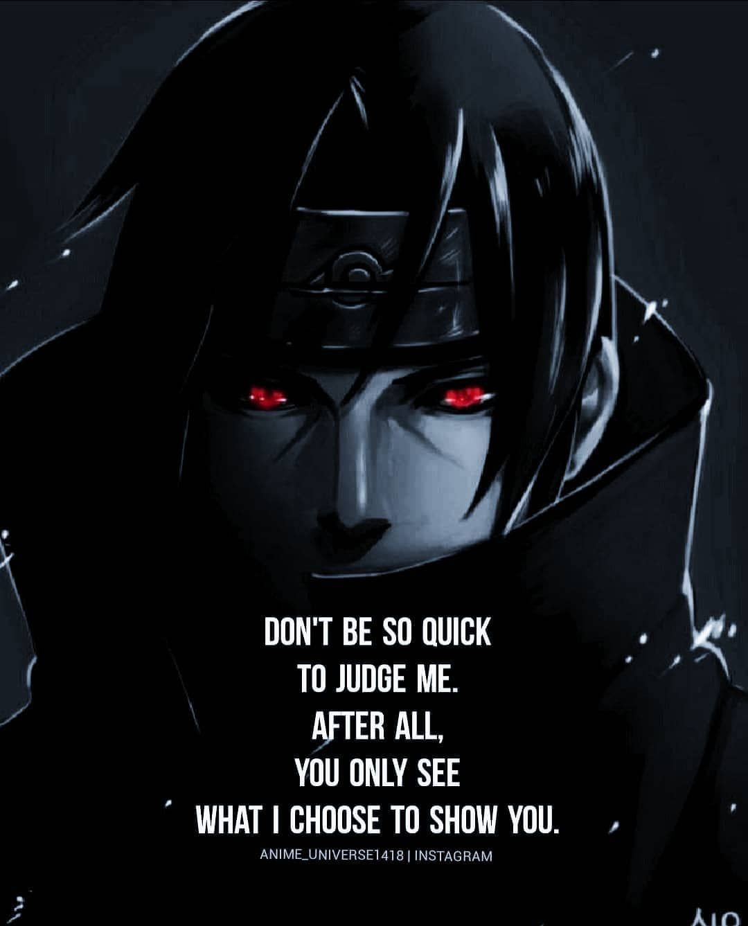 Sasuke Quotes Wallpapers - Wallpaper Cave