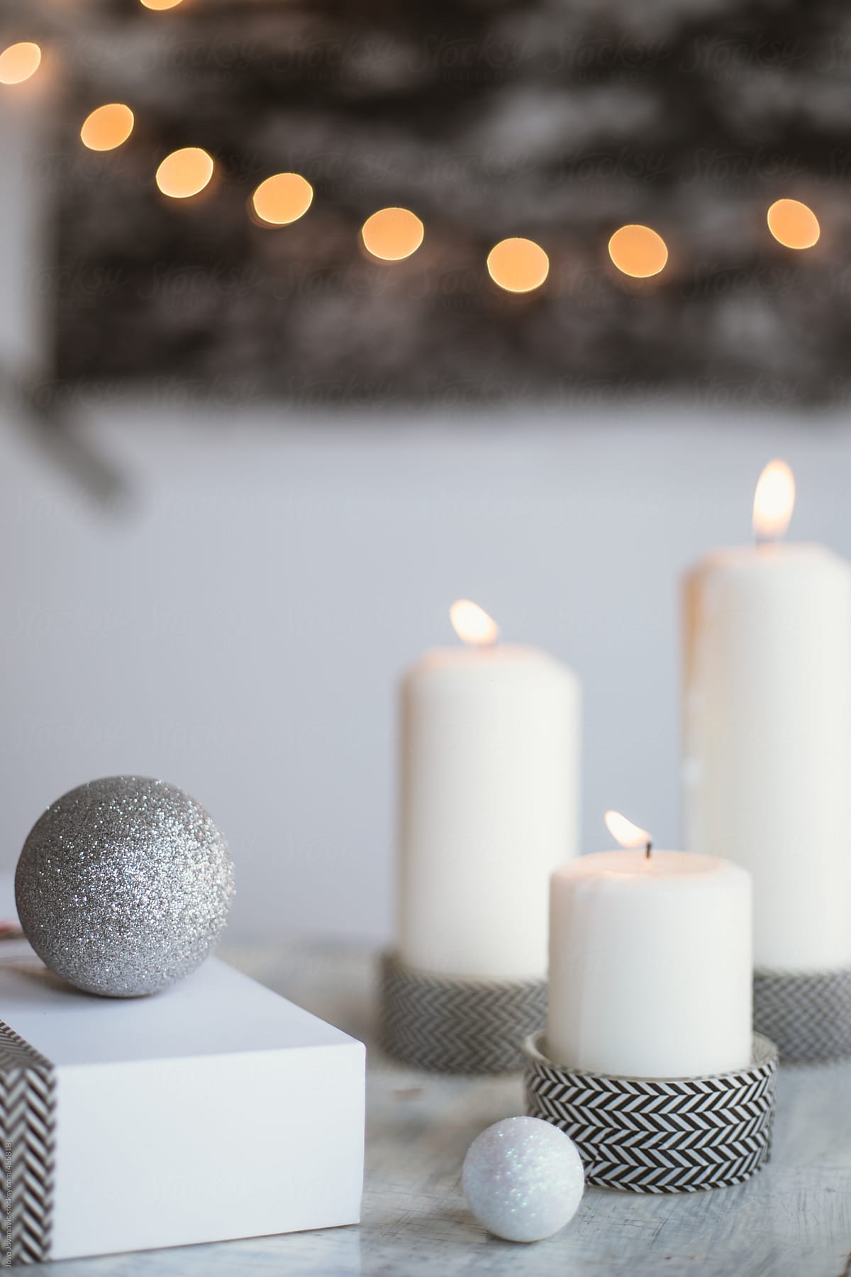 White Christmas Candle Wallpapers - Wallpaper Cave