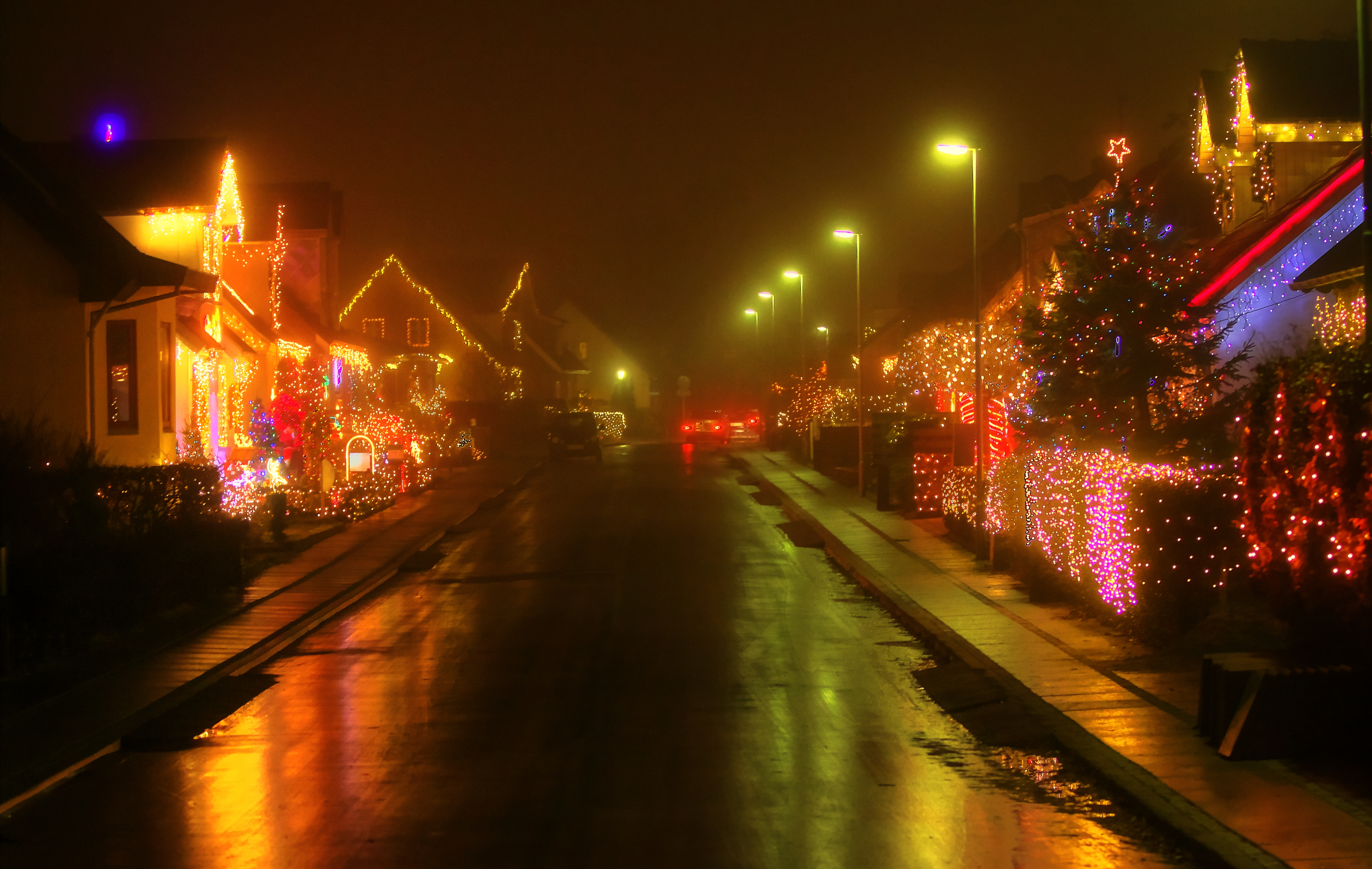 Christmas Road Wallpapers - Wallpaper Cave