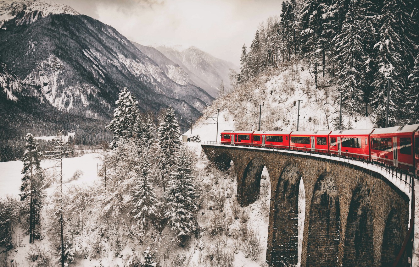 Train Winter Wallpapers - Wallpaper Cave