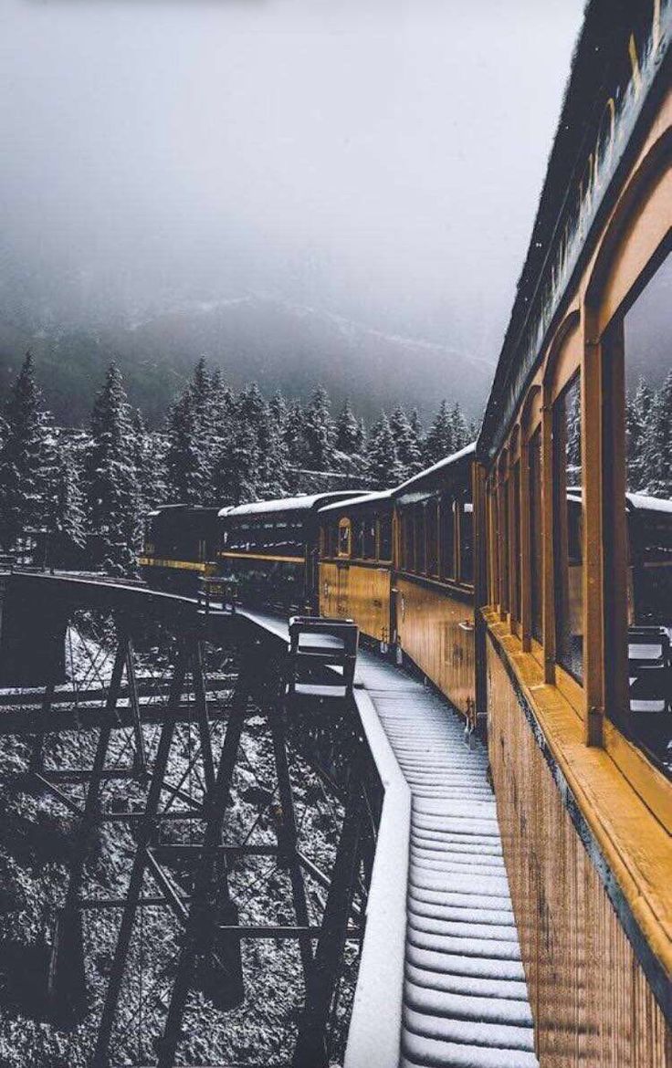 Train Winter Wallpapers - Wallpaper Cave