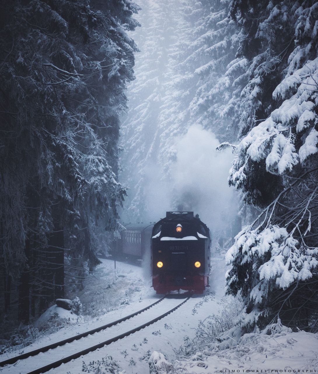 Train Winter Wallpapers - Wallpaper Cave