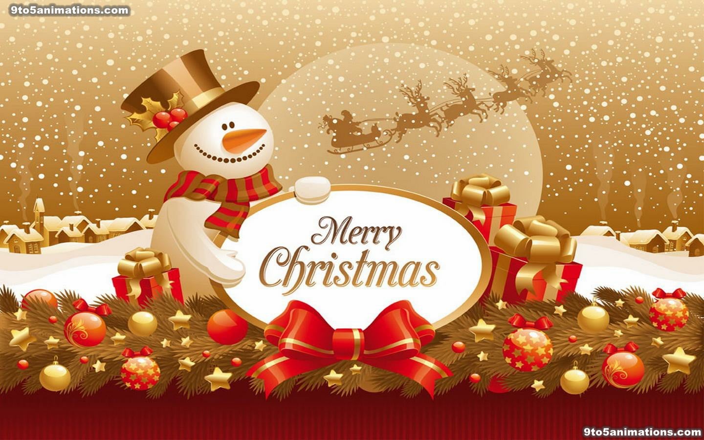 Merry Christmas Computer Wallpapers - Wallpaper Cave