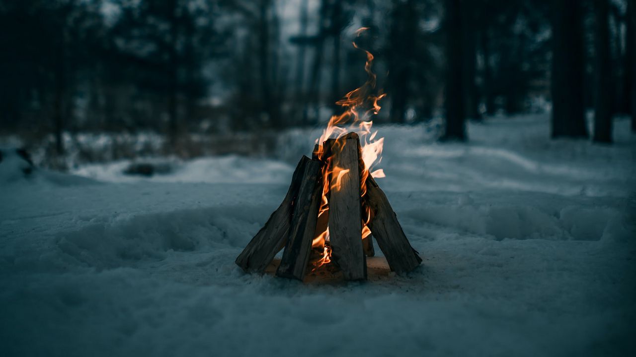 Winter Bonfire Wallpapers - Wallpaper Cave
