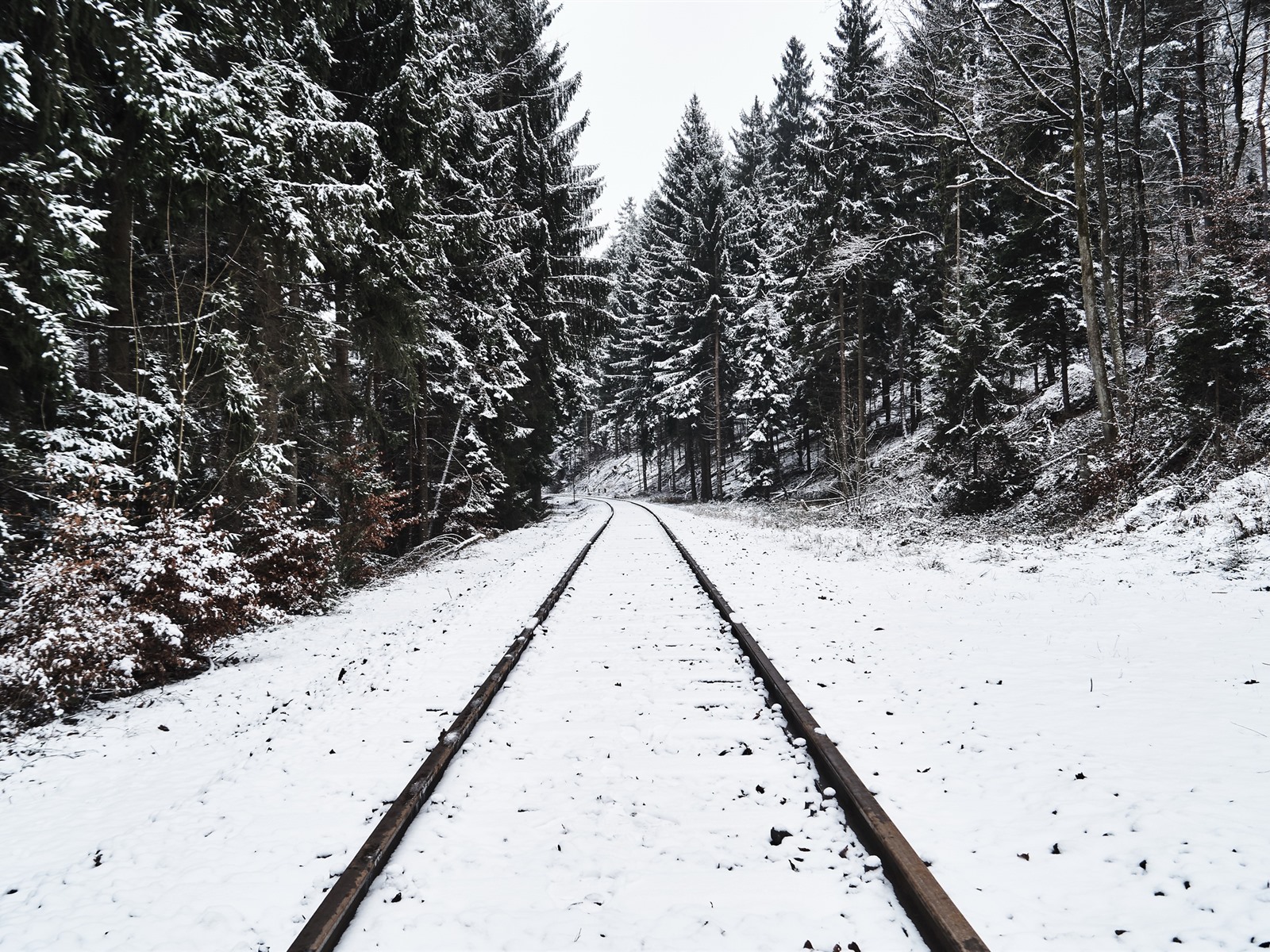Railway Winter Wallpapers - Wallpaper Cave