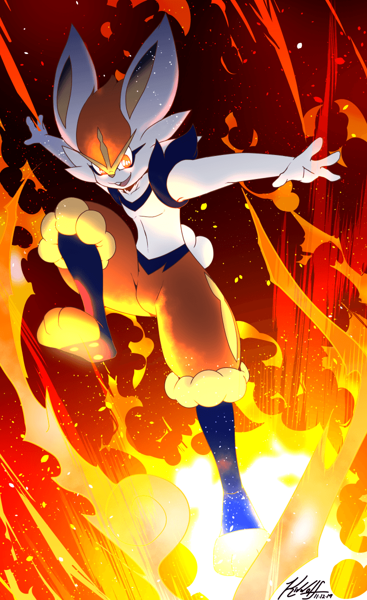 Mega Cinderace Wallpapers - Wallpaper Cave