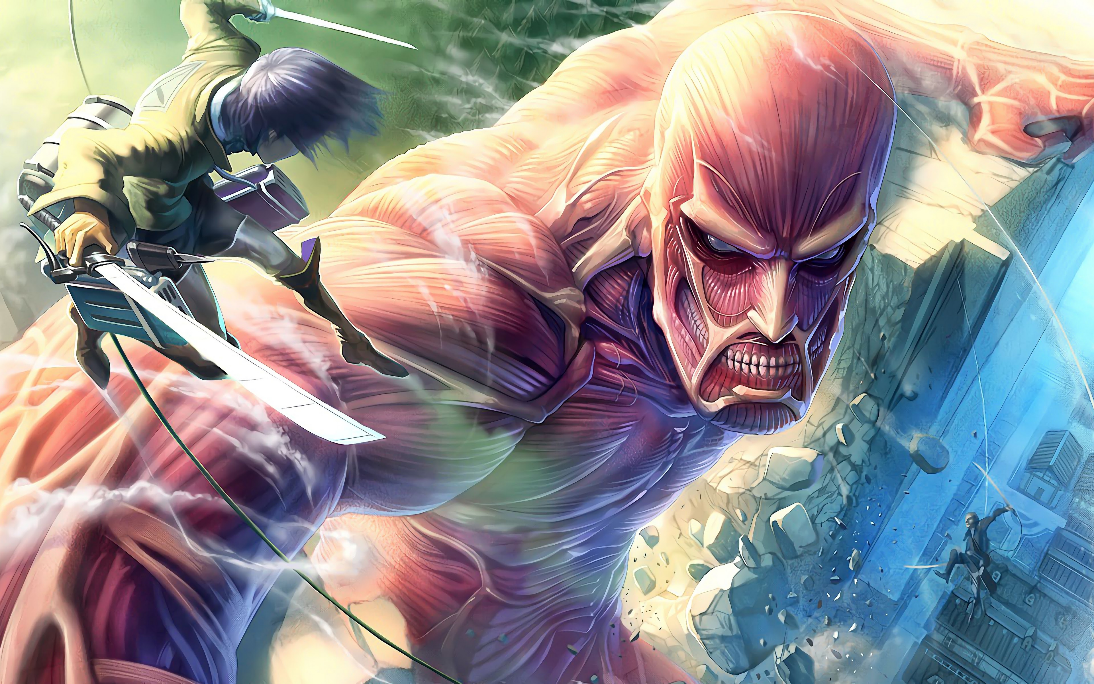 Colossal Titan Attack On Titan Wallpapers - Wallpaper Cave
