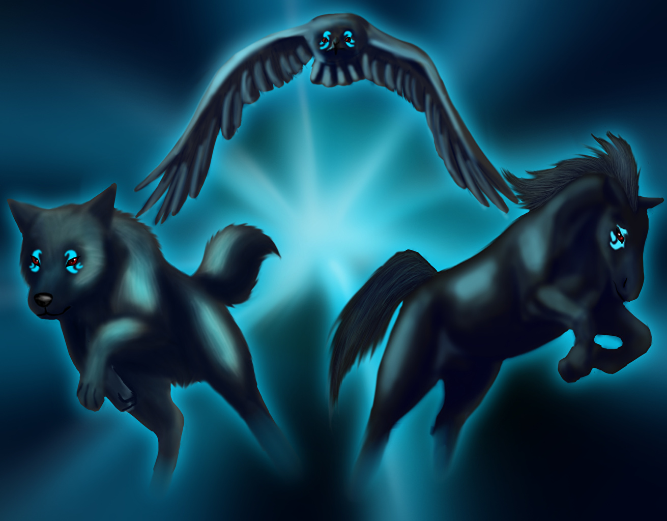 Horse And Wolf Wallpapers - Wallpaper Cave