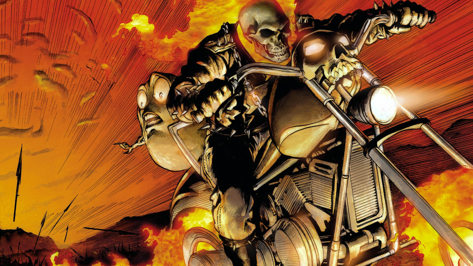 Ghost Rider Marvel Comics Desktop Wallpapers - Wallpaper Cave