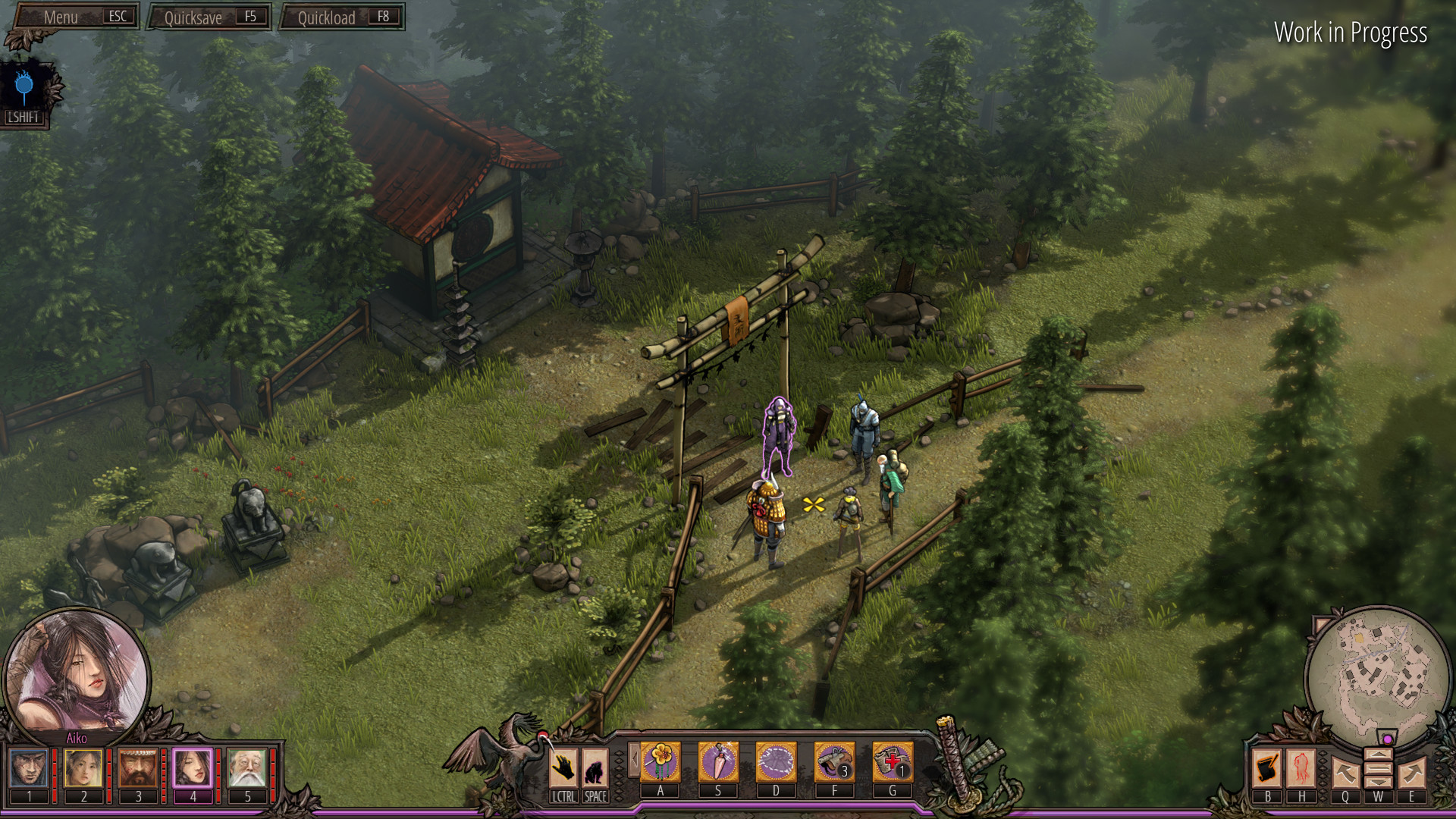 Shadow Tactics - Aiko's Choice Wallpapers - Wallpaper Cave