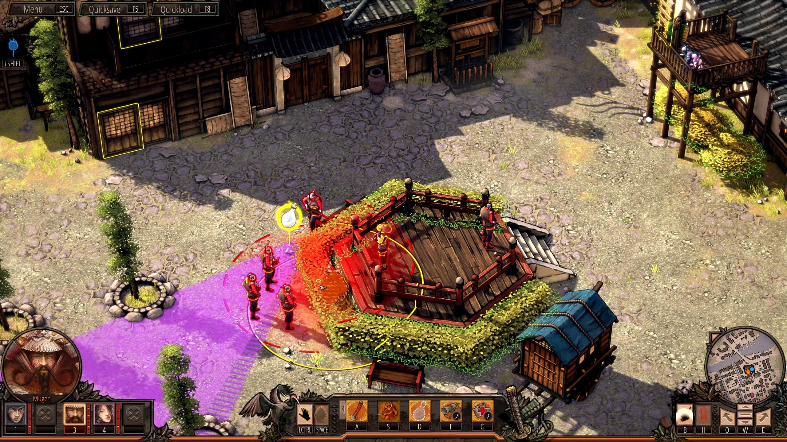 Shadow Tactics - Aiko's Choice Wallpapers - Wallpaper Cave