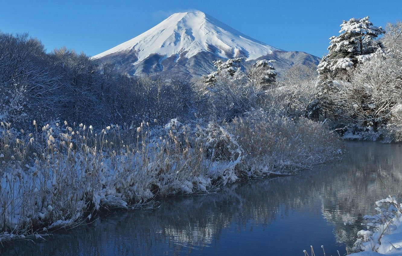 Mount Fuji Winter Wallpapers - Wallpaper Cave
