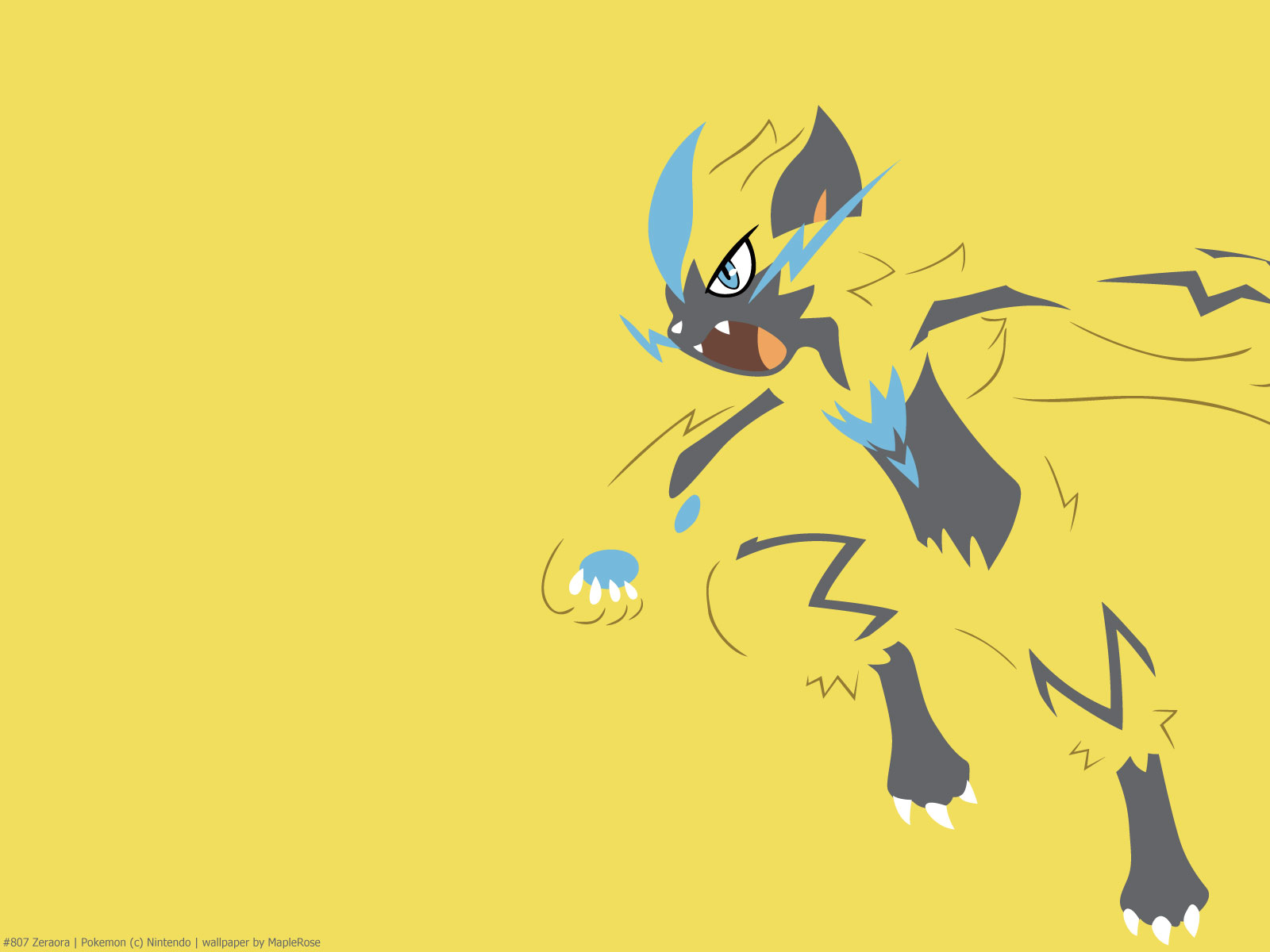 Shiny Zeraora Wallpapers - Wallpaper Cave