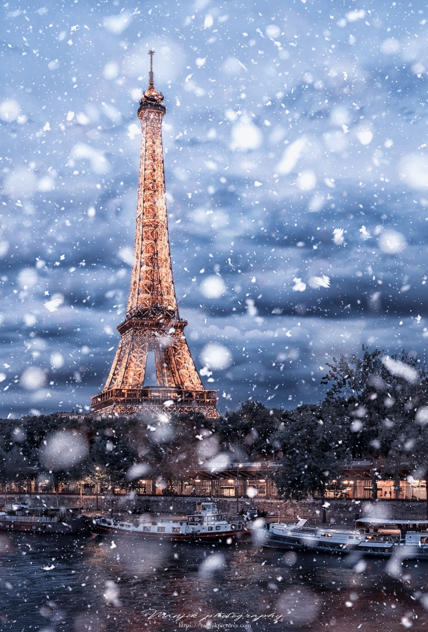 Paris Winter Wallpapers - Wallpaper Cave