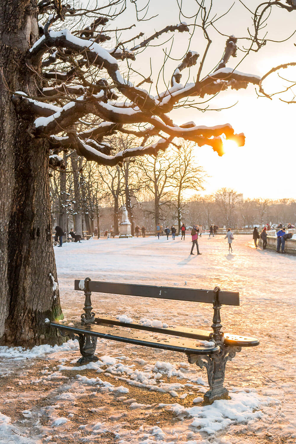 Winter Paris Wallpapers - Wallpaper Cave
