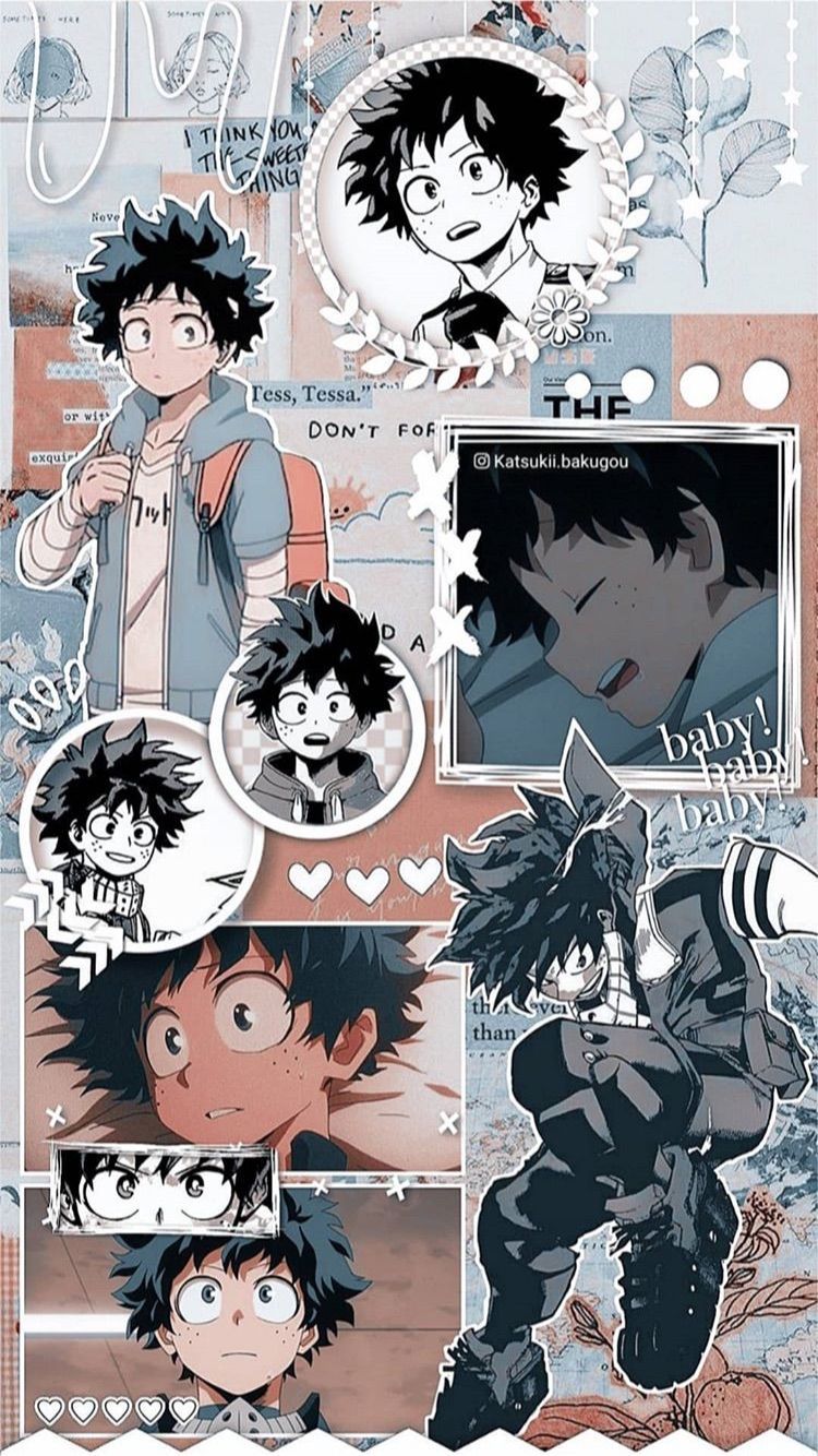 Deku Collage Wallpapers - Wallpaper Cave