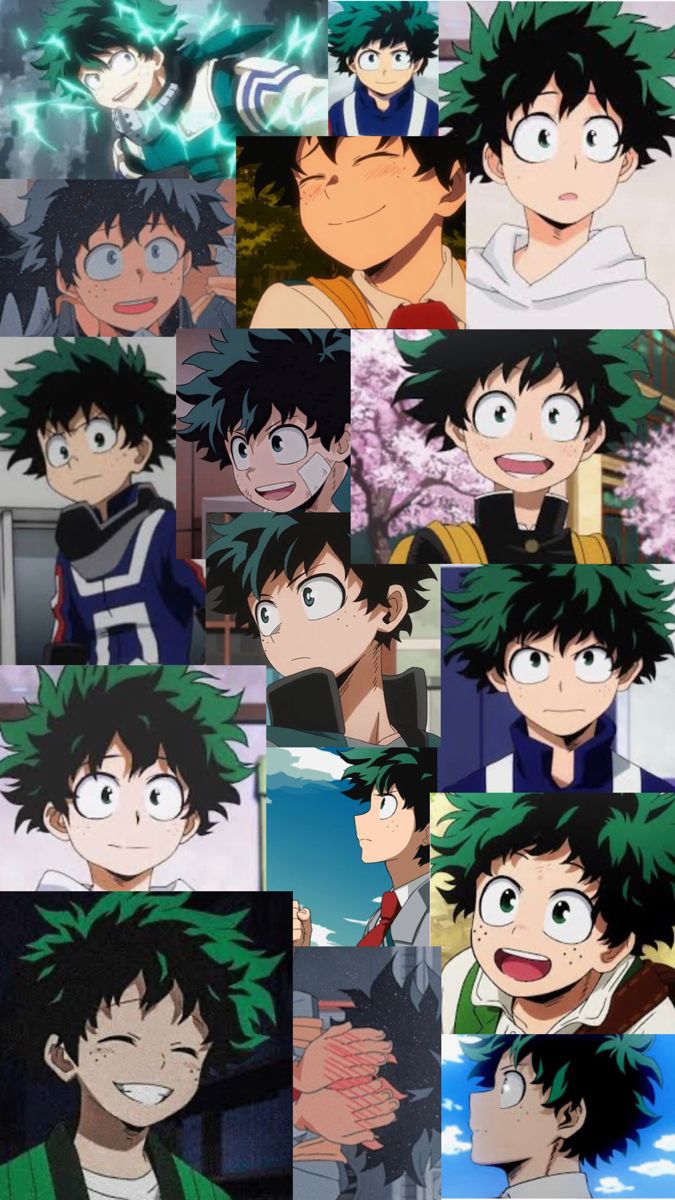 Deku Collage Wallpapers - Wallpaper Cave