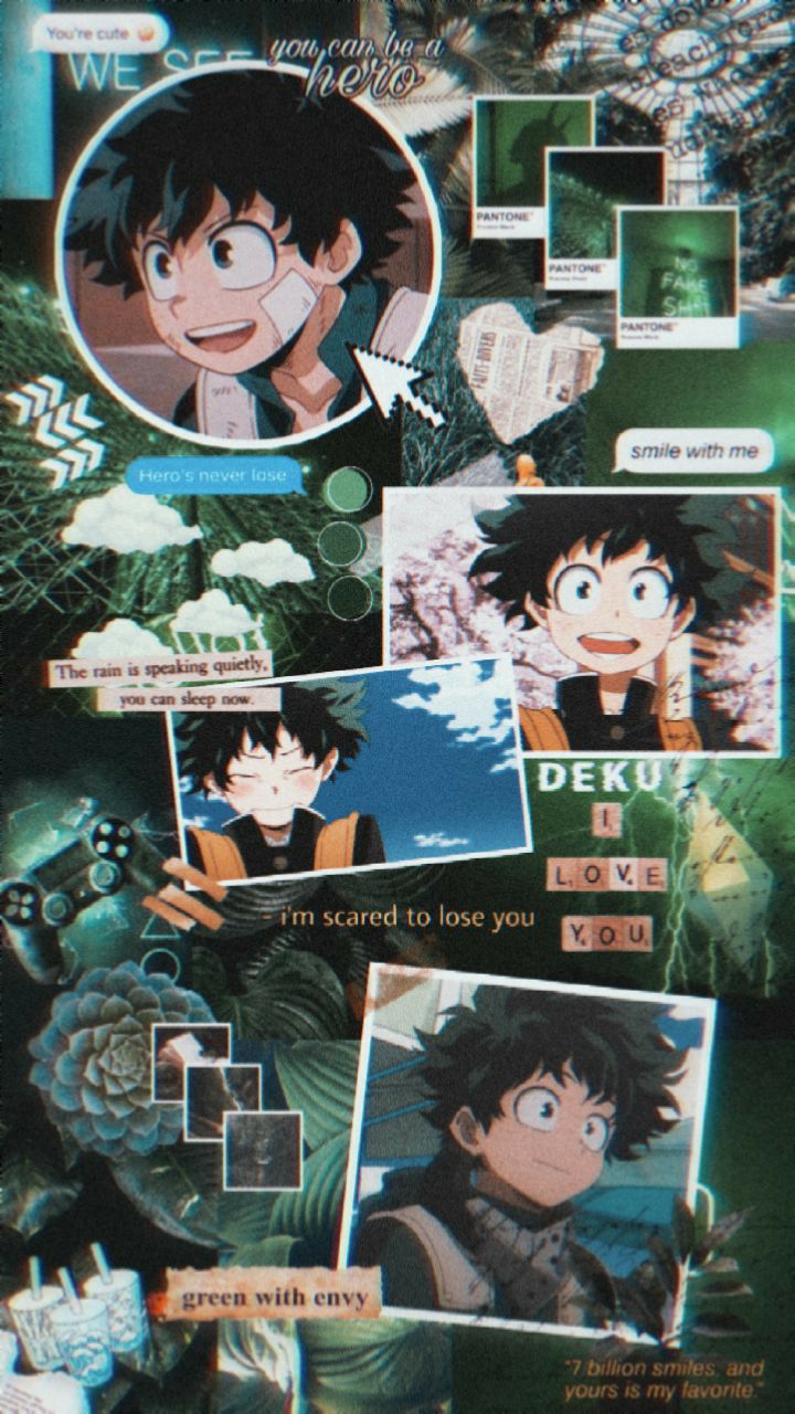 Deku Collage Wallpapers - Wallpaper Cave