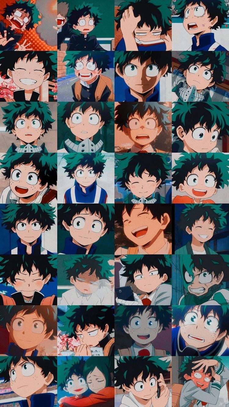 Deku Collage Wallpapers - Wallpaper Cave