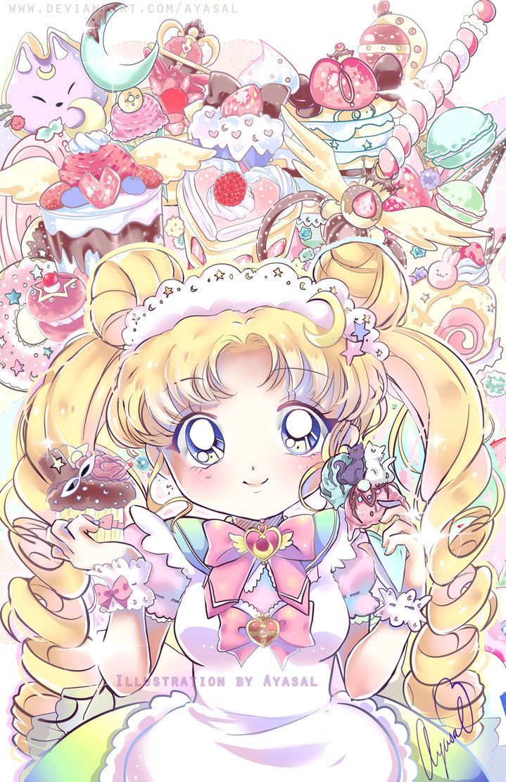 Chibi Moon Wallpapers - Wallpaper Cave