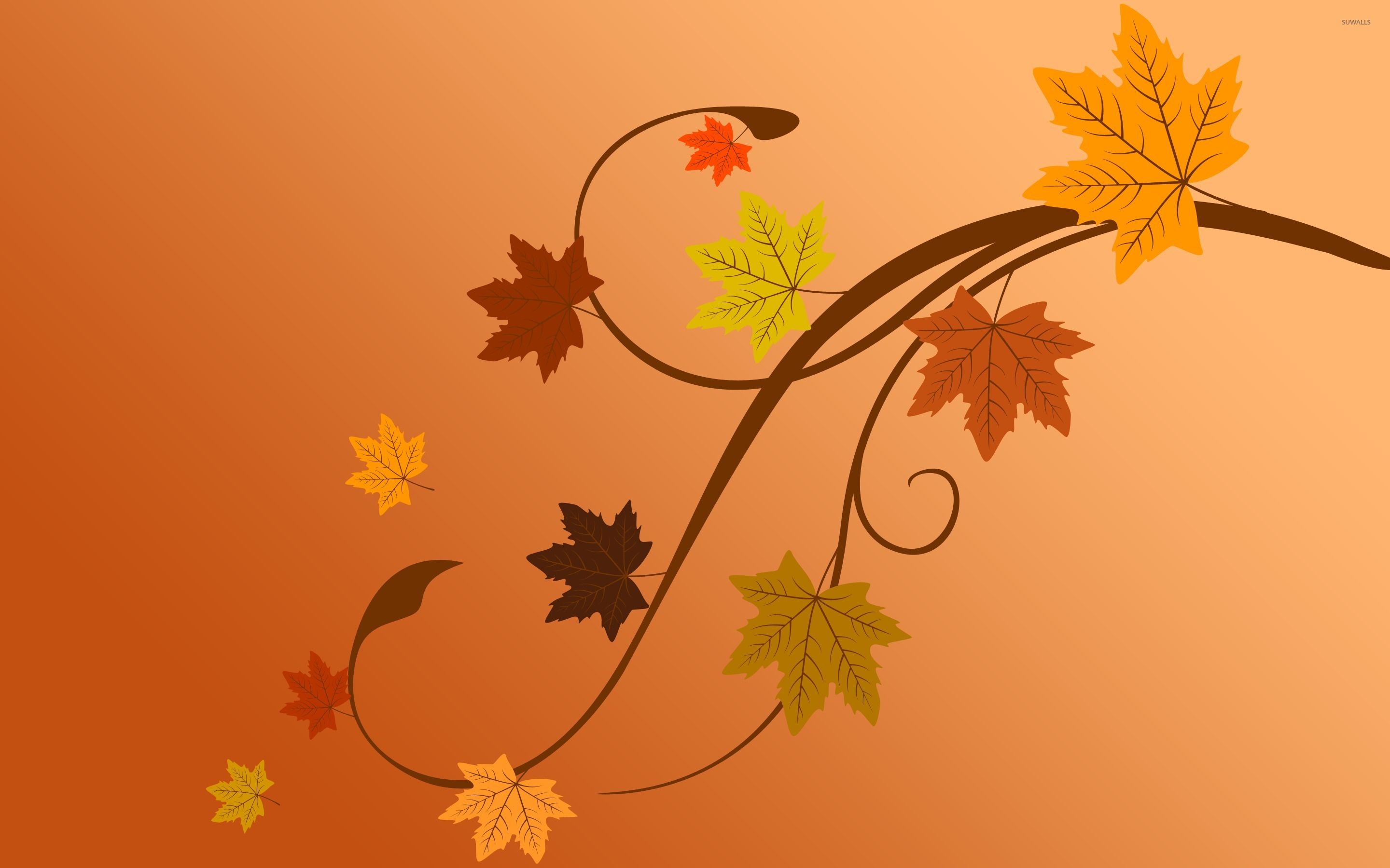 Autumn Vector Wallpapers - Wallpaper Cave