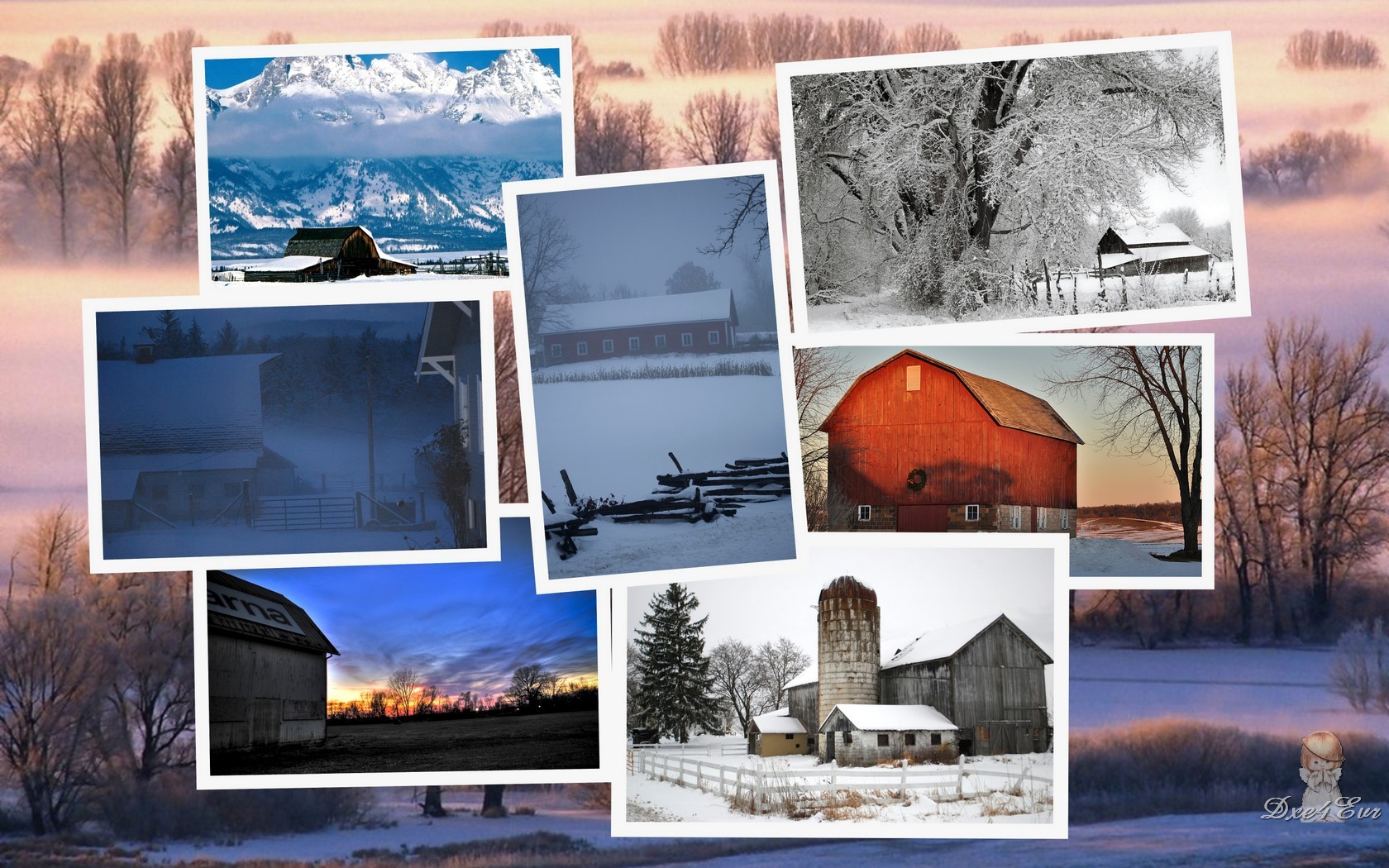 Winter Collage HD Wallpapers - Wallpaper Cave