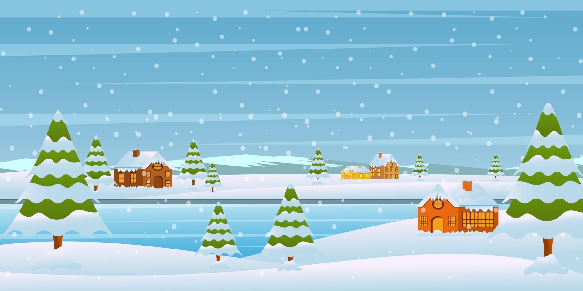 Winter Season Cartoon Wallpapers - Wallpaper Cave