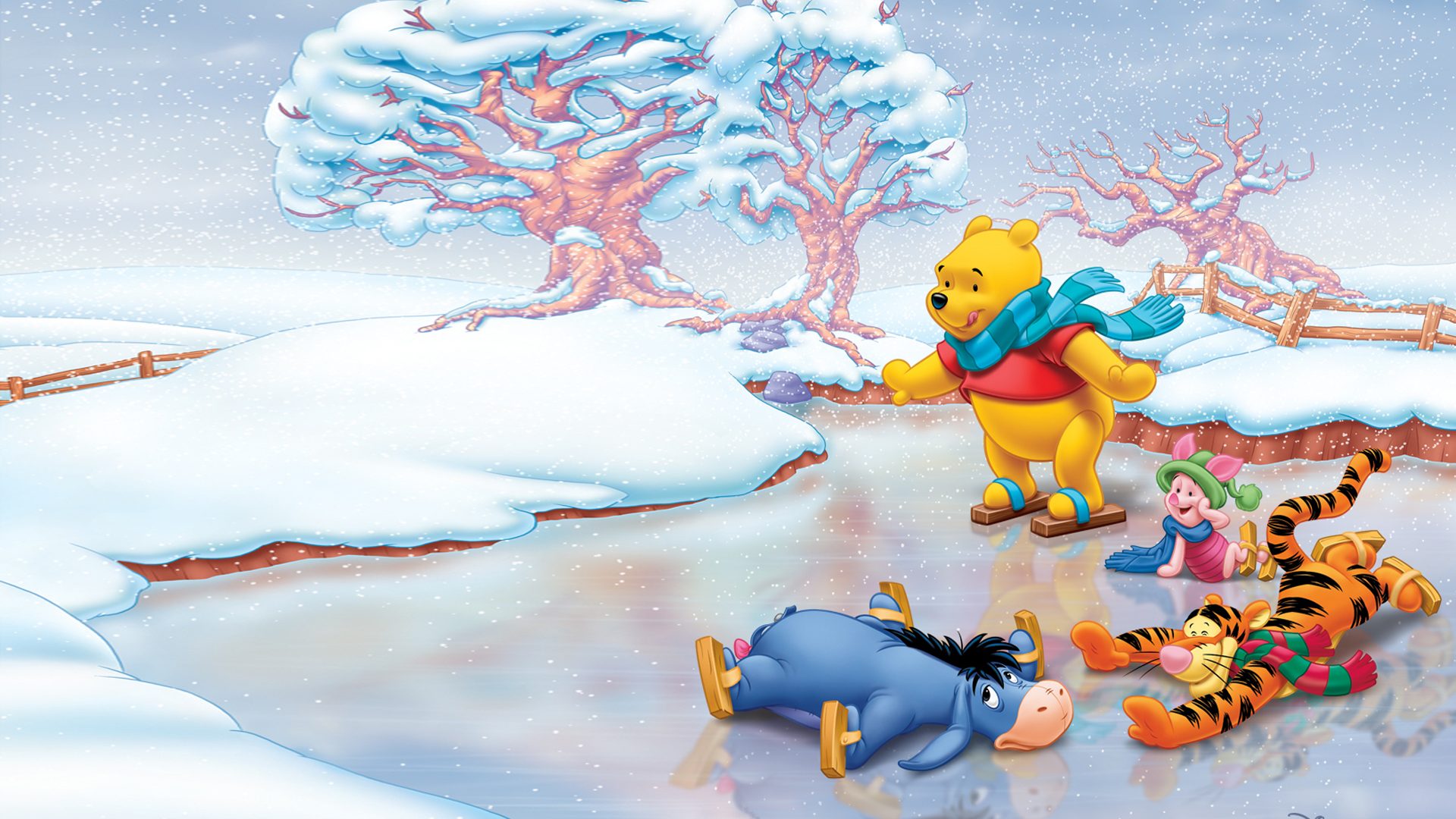 Winter Season Cartoon Wallpapers - Wallpaper Cave