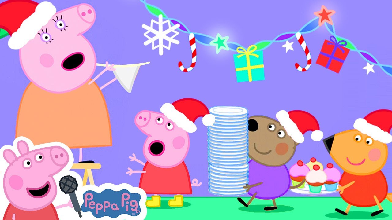 Peppa Pig Christmas Wallpapers - Wallpaper Cave