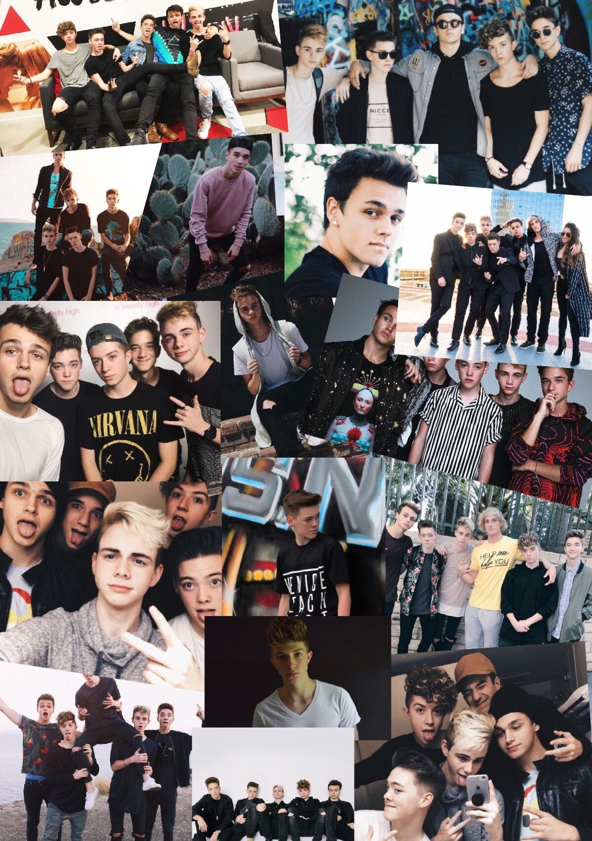 Why Don't We Collage Wallpapers - Wallpaper Cave