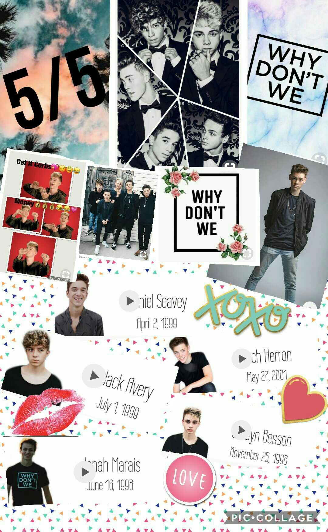Why Don't We Collage Wallpapers - Wallpaper Cave