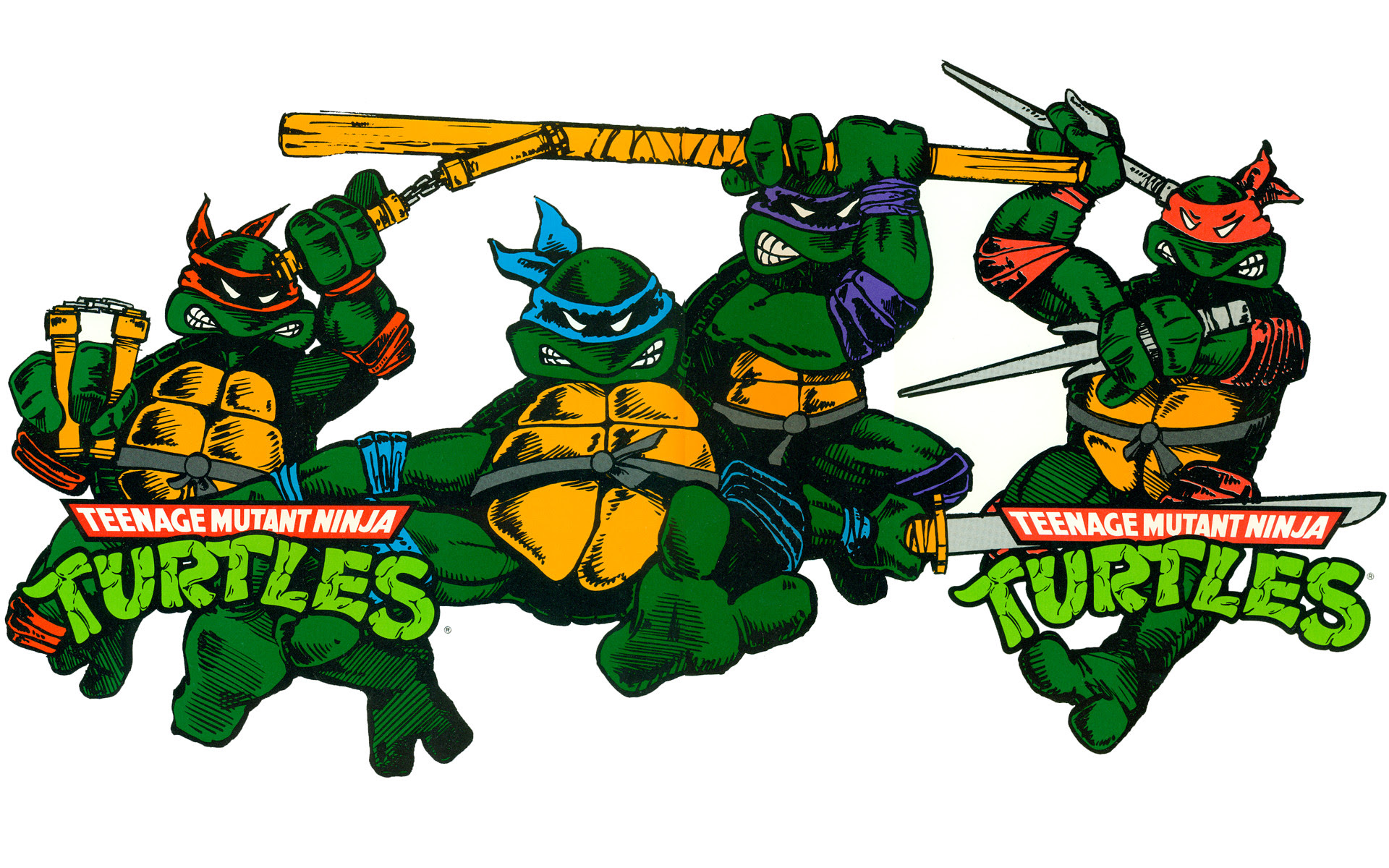 TMNT 1987 Wallpapers - Wallpaper Cave
