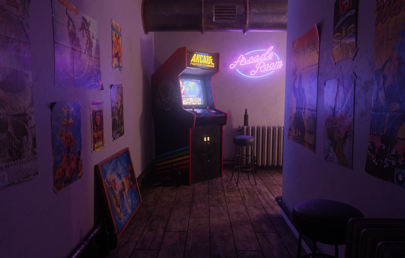 Arcade Machine Wallpapers - Wallpaper Cave