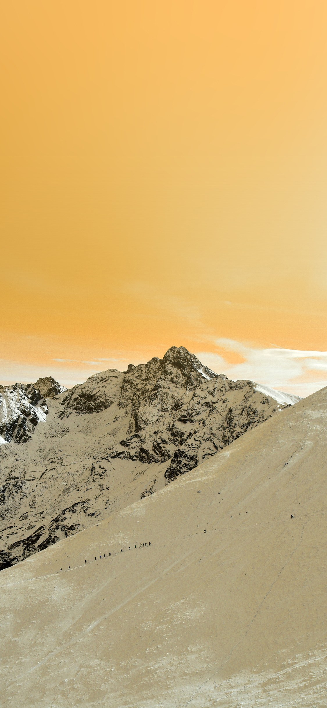 Winter Orange Wallpapers - Wallpaper Cave