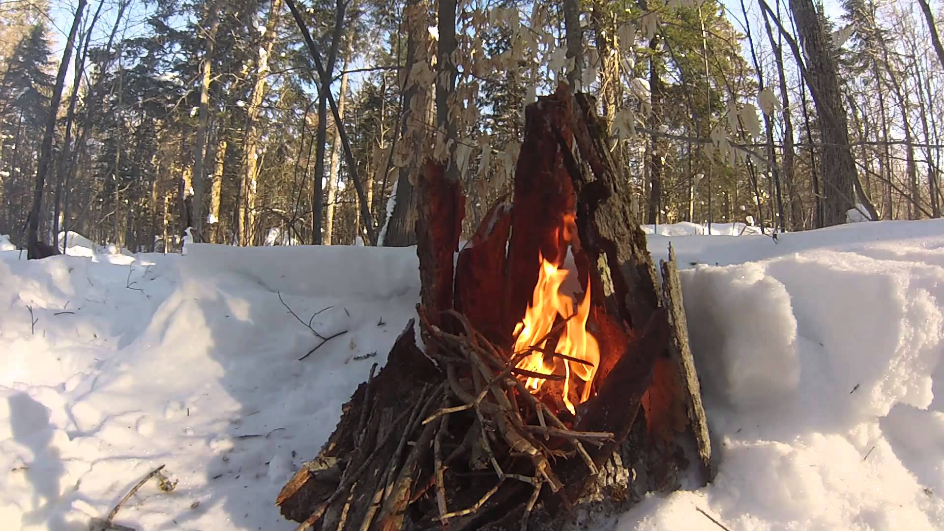 Winter Campfire Wallpapers - Wallpaper Cave