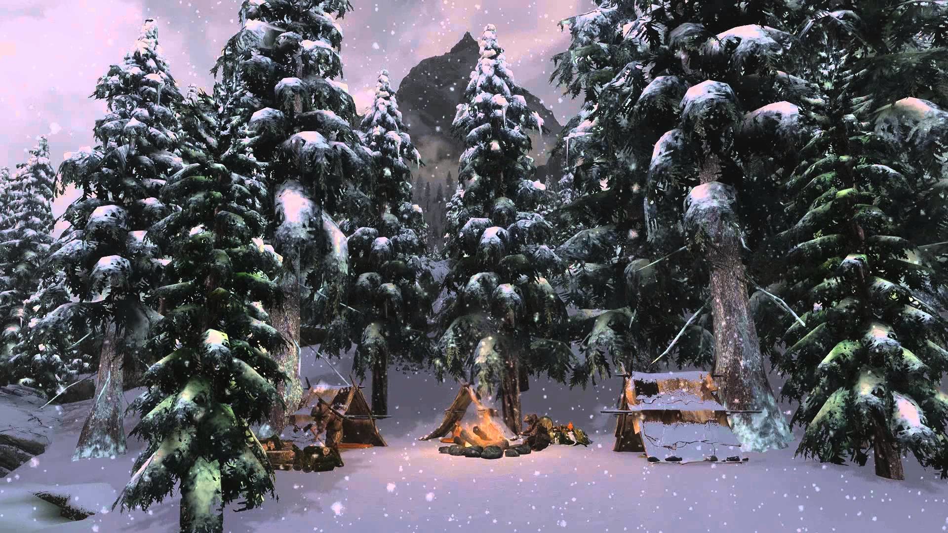 Winter Campfire Wallpapers - Wallpaper Cave