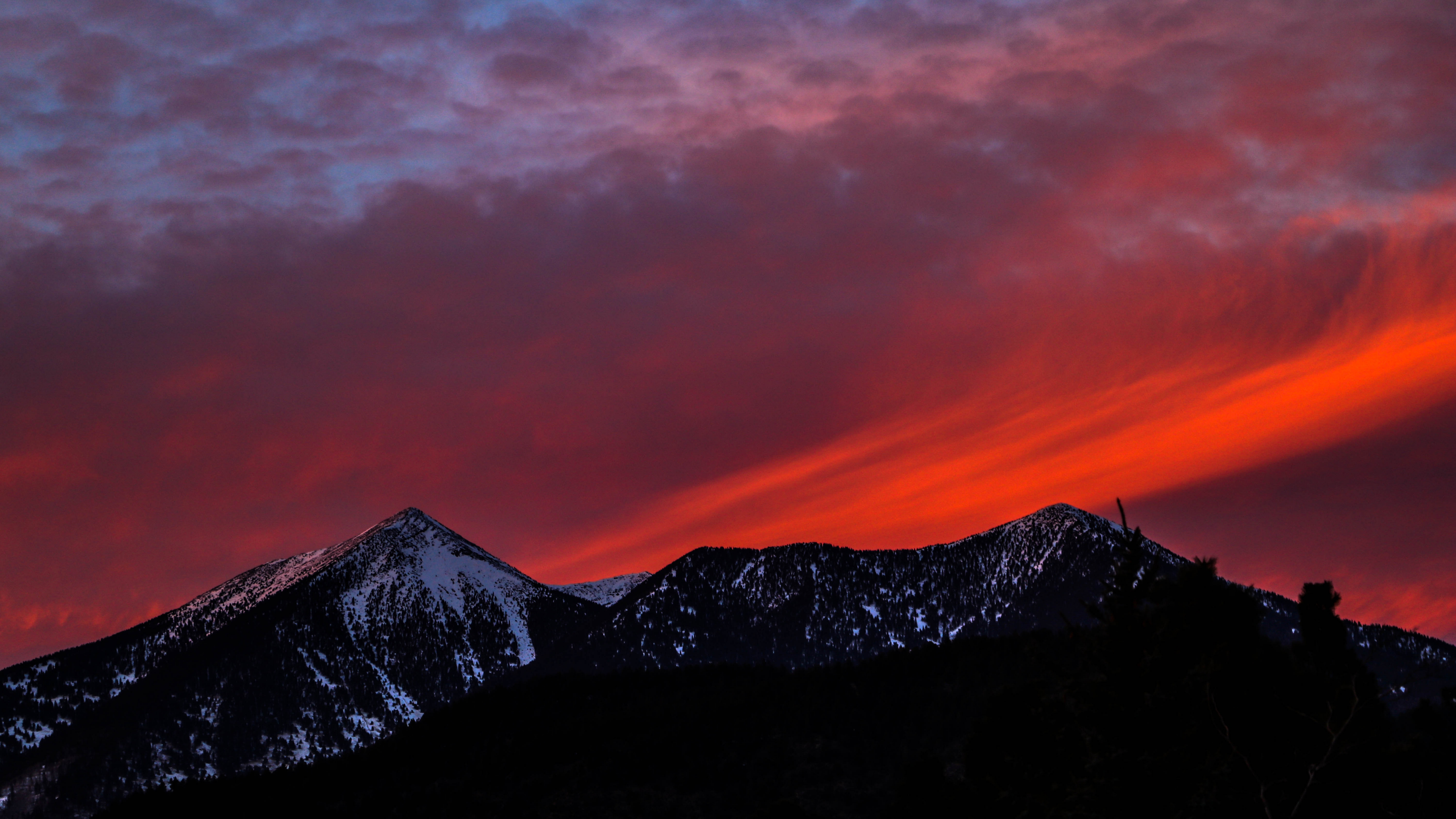 Winter Orange Wallpapers - Wallpaper Cave