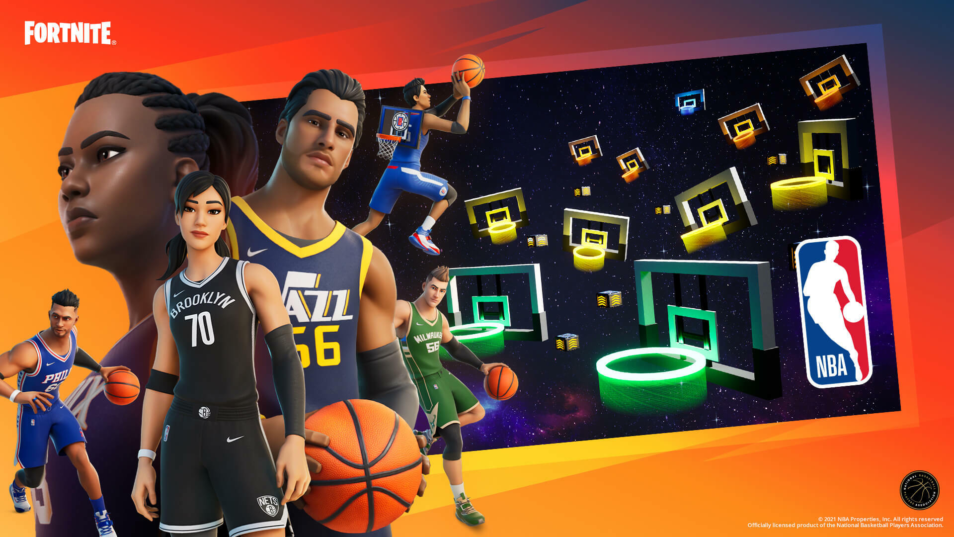 Fortnite Basketball Skins Wallpapers Wallpaper Cave